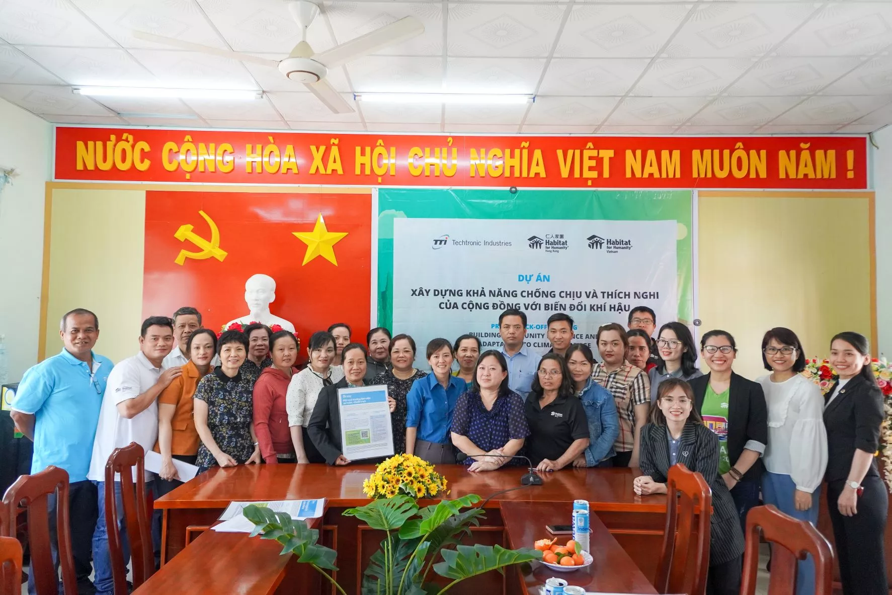 Habitat Vietnam and Techtronic Industries extend support to improve health, living environment ...